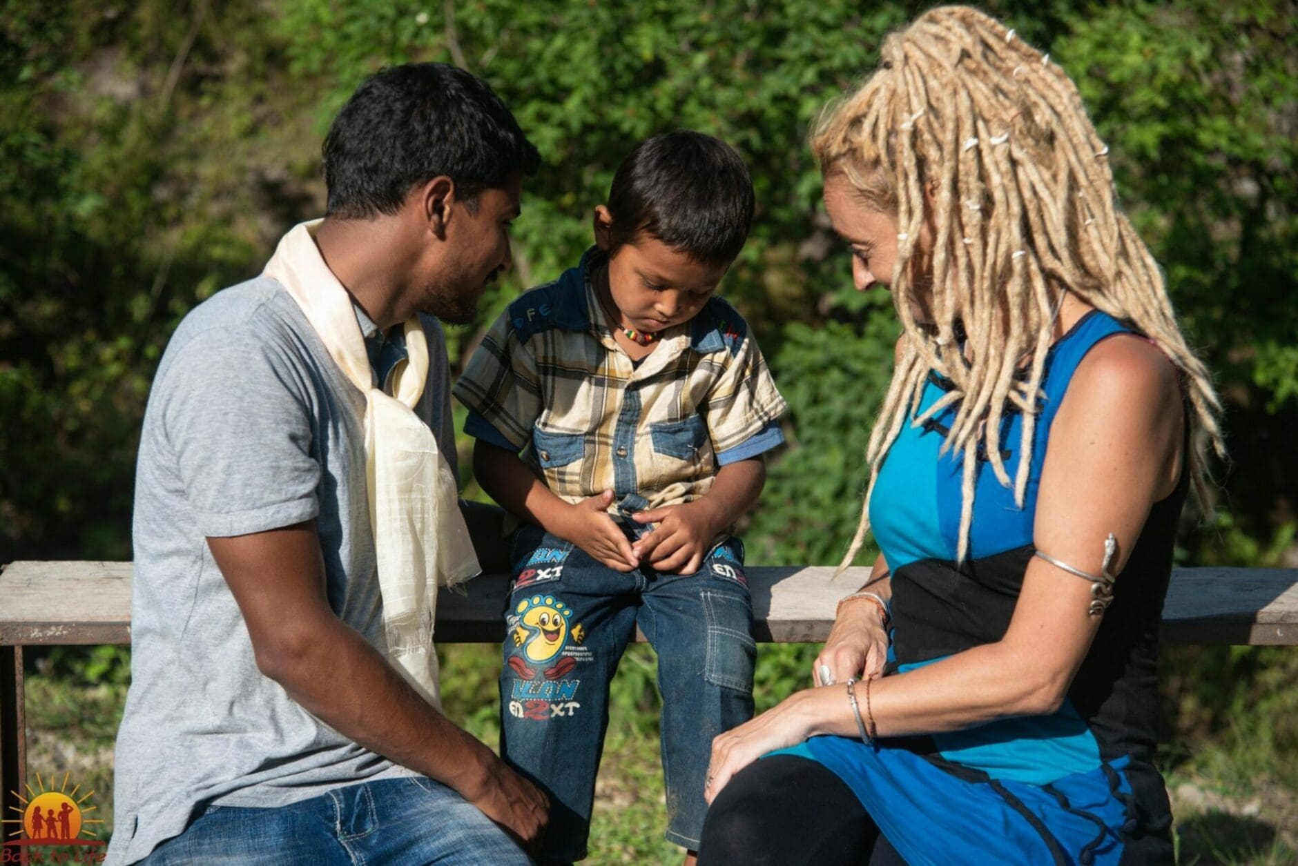 Growing up without parents - we help Bibek-